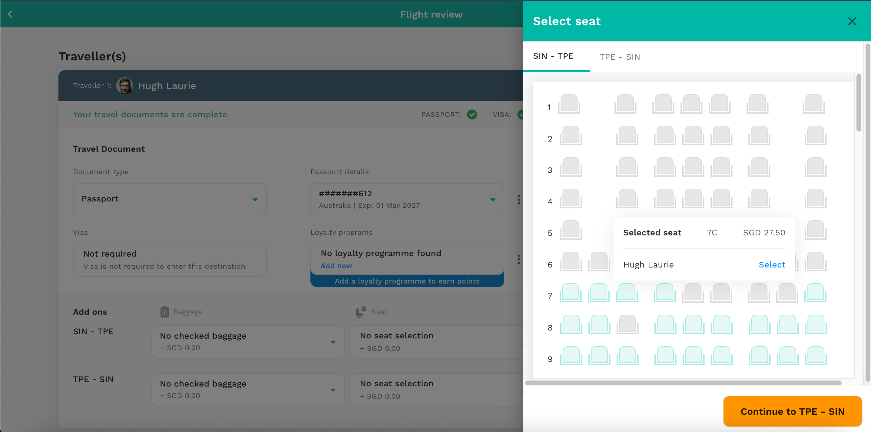 How to Add and Select Seats During Flight Booking – Help Centre